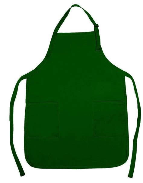 Dalix Apron Commercial Restaurant Home Bib Spun Poly Cotton Kitchen