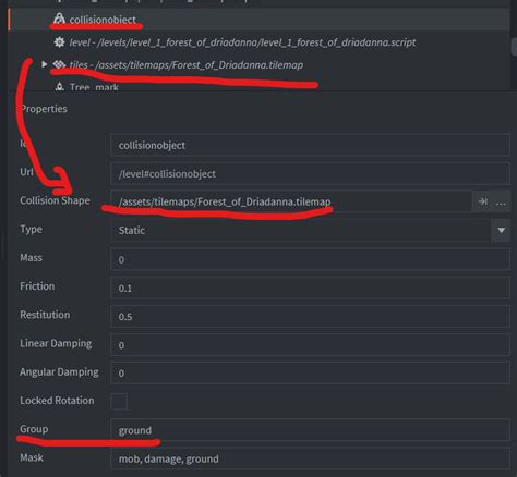 Turning A Tilemap Layer Into A Static Collision Object Solved