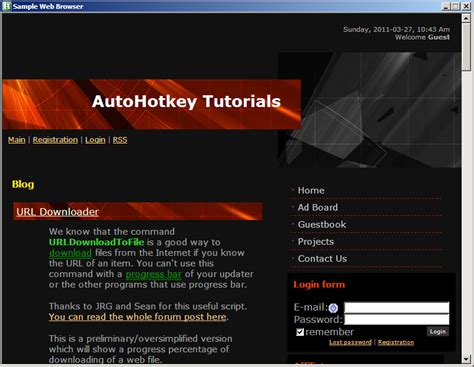 Blog Autohotkey Tutorials