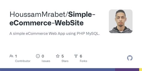 GitHub HoussamMrabet Simple ECommerce WebSite A Simple ECommerce Web App Using PHP MySQL
