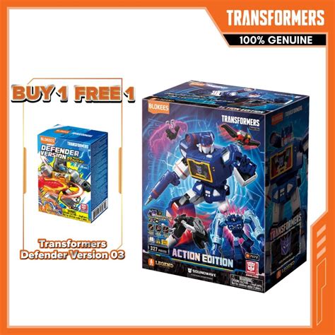 Mainan Model Plastik Blokees Transformers Action Edition 03 Model