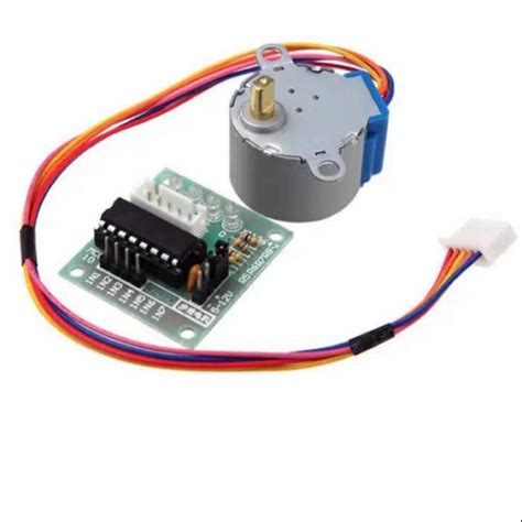 Jual Motor Stepper Step Motor 5v 4 Phase Dan Driver Modul Uln2003 For