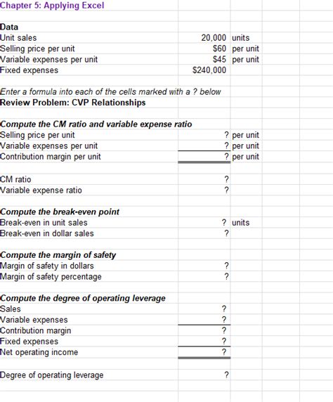 solved chapter 5 applying excel excel worksheet part 1 of