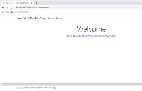 deploying an asp core 5 0 application · gitbook