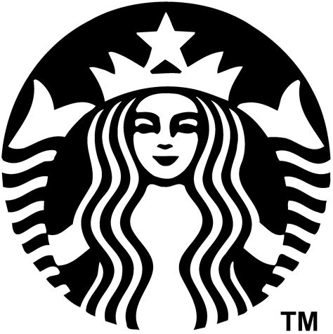Black Starbucks Logo Logodix