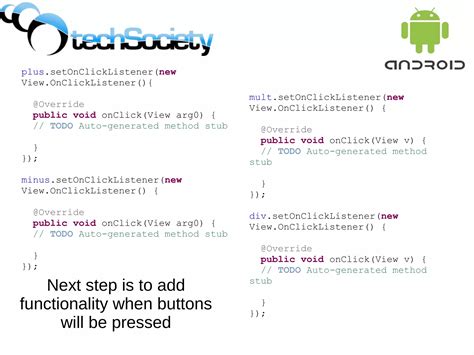 Android Tutorials7 Calculatorjavaprogramming Odp