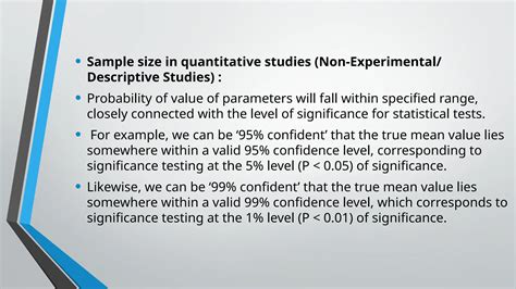 Sample Size Determination And Power Of Study PPTX Physics Science