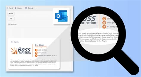 How To Add A Disclaimer To Your Outlook Email Signature Gimmio