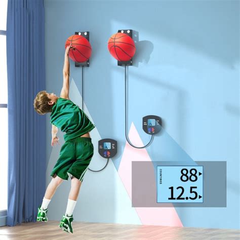 아이들이 높은 점프 훈련 장비를 높이고 사양 우주 비행사 높이 스티커