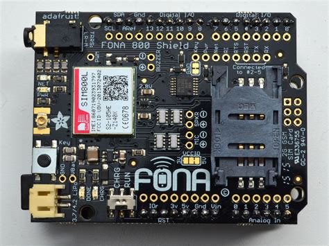 Overview Adafruit Fona 808 Cellular Gps Shield For Arduino Adafruit Learning System