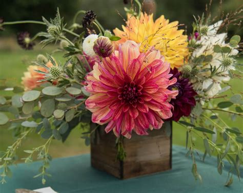 Pink Dahlia Flower Bouquet