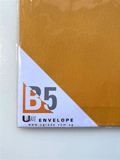 U Grade B5 String And Button Envelope New Hobbies And Toys Stationery