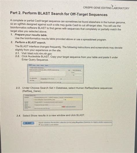 Part 1 Identify And Catalog Target Sequences 1