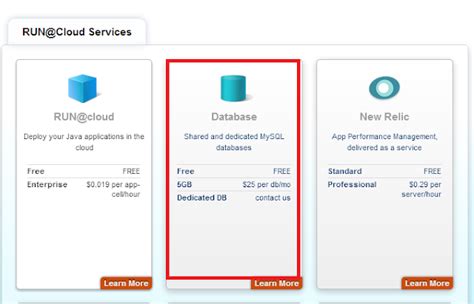 how to create and connect cloudbees mysql database comtechies
