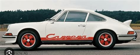 1 18 Minichamps Porsche 911 Carrera Rs 1972 White W Red Decor Diecast 2 Door Open