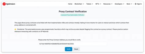 Taikoscan Information Center Proxy Contracts