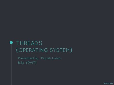 A Comprehensive Guide To Threads And Processes In Computing Ppt