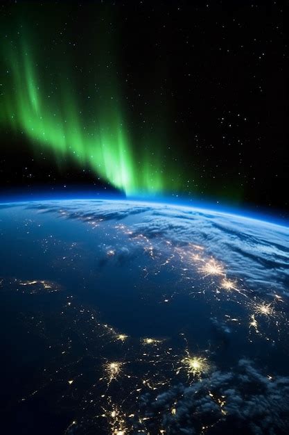 우주에서 본 지구 무료 사진