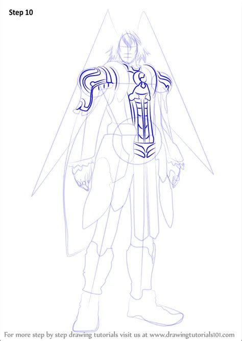 How To Draw Kallian From Xenoblade Chronicles Xenoblade Chronicles Step By Step