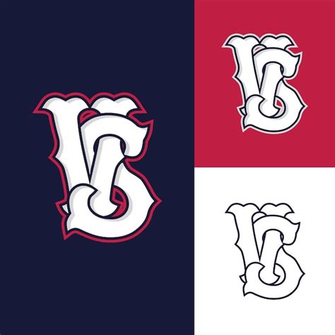 Premium Vector Initials Logo V S Or S V Overlapping Letters