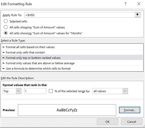 How To Add Conditional Formatting A Microsoft Excel Pivottable Without