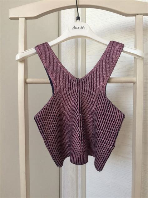 Вязаний топ в стилі Balmain — ціна 200 грн у каталозі Топи Купити жіночі речі за доступною