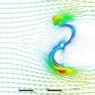 Wind Velocity Vector Diagram For Two Blades Without Wind Booster At 6 Download Scientific