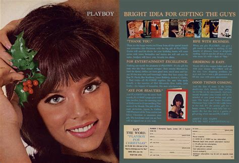 December 1964 Playmate Jo Collins For The Uk Issue Of Playboy Magazine