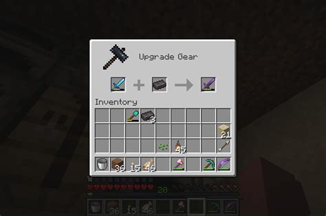 Minecraft Guide How To Make Netherite Tools And Weapons Polygon