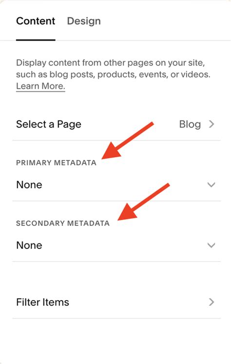customize your squarespace blog page layout with summary blocks