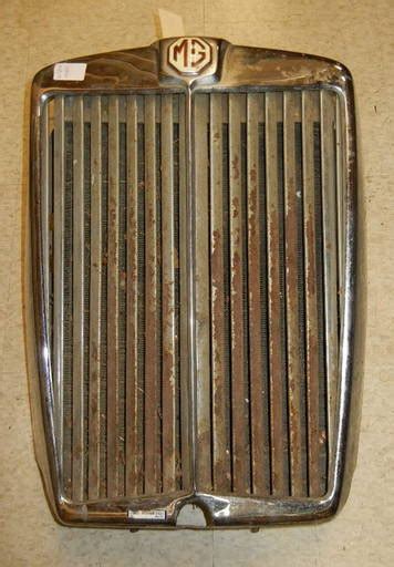 Mg Td Midget Radiator And Radiator Grill