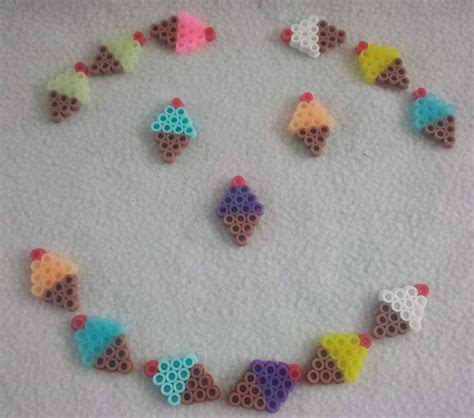 Ice Cream Perler Beads Beads