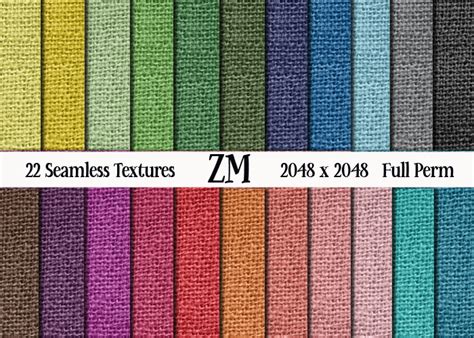Second Life Marketplace Burlap Full Perm Textures