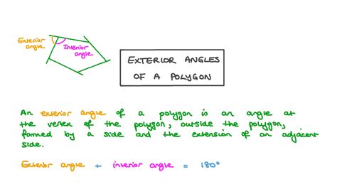 Interior And Exterior Angles Of Polygons Worksheet With Answers Cabinets Matttroy