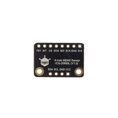 Fermion Icg 20660l Accelgyro 6 Axis Imu 6 Dof Module With Accelerometer And Gyroscope