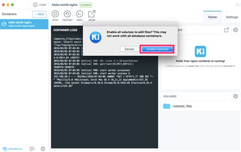 docker compose kitematic graphlomi