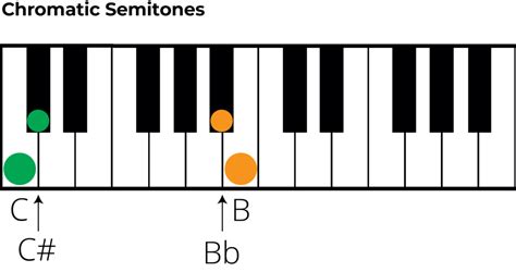 Tones And Semitones Whole And Half Steps A Musical Guide