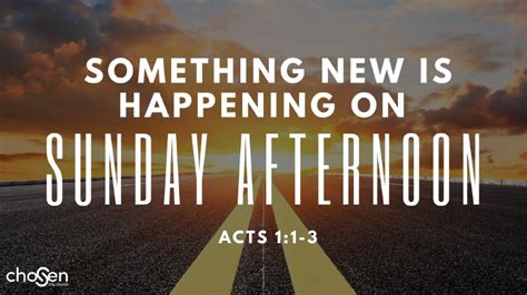 Something New Is Happening On Sunday Afternoon John 20 19 22