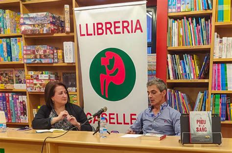 Jordi Coll Presenta El Preu De La Sang A La Llibreria Caselles De Lleida