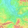 Grossbasel Topographic Map Elevation Terrain