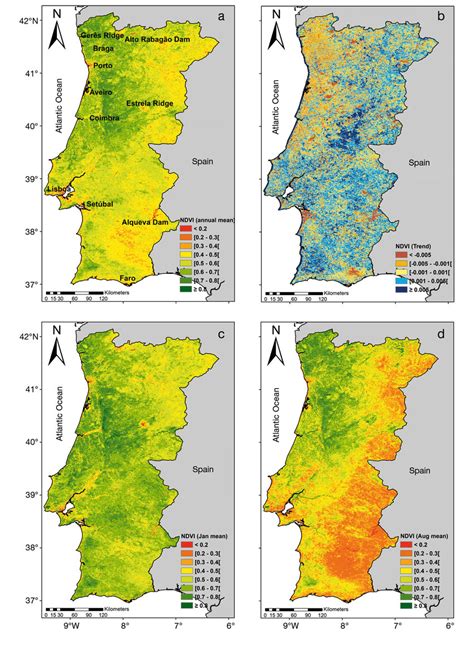 Normalized Difference Vegetation Index Ndvi Patterns Dimensionless