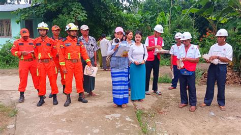 မိုးညိုမြို့နယ်အတွင်းရှိ ကျေးရွာများသို့ ရေဘေးအန္တရာယ် ကြိုတင်ကာကွယ်ရေးလိုက်လံနှိုးဆော