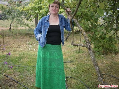 Филейная юбка в пол "ФАНТАЗИЯ" - Вязание - Страна Мам