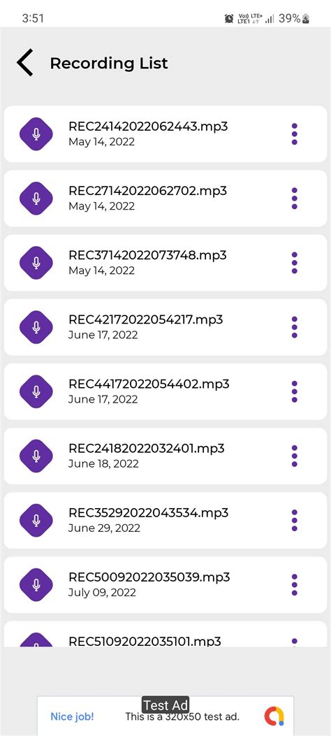 Audio Recorder Android App Source Code By LionbyteInfotech Codester