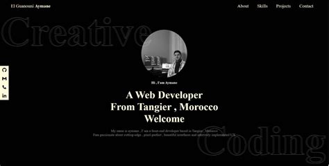 Aymane El Guanouni On Linkedin React Javascript Css Webdevelopment