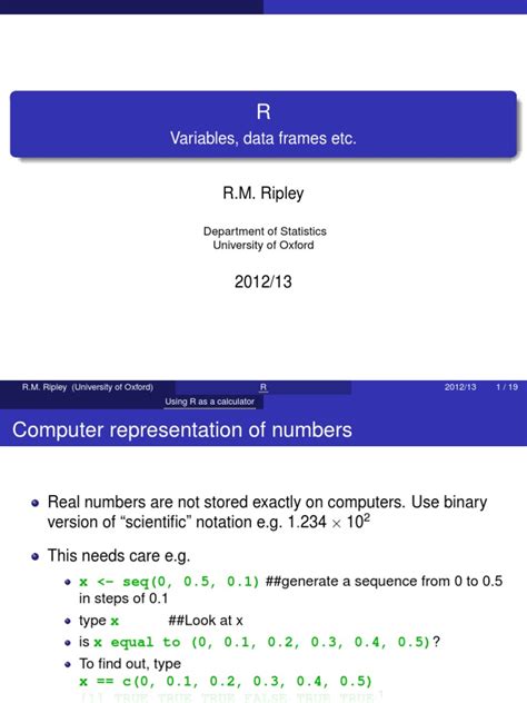 variables data frames etc r m ripley pdf array data structure function mathematics