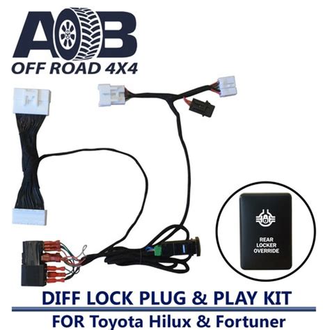 Plug And Play Anytime Diff Lock Kit For Toyota Hilux N80 And Fortuner