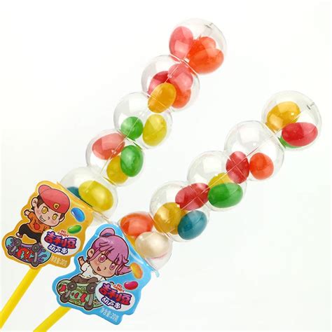 Supply Halal Gourd String Jelly Bean Soft Candy Toy Stick Ch N587 Wholesale Factory Guangdong