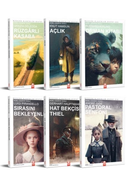 Nobel Edebiyat Ödüllü Yazarlar Seti 6 Kitap