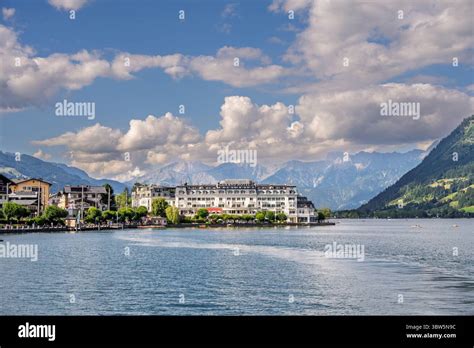 Zell Am See Is An Austrian Town On Lake Zell South Of The City Of